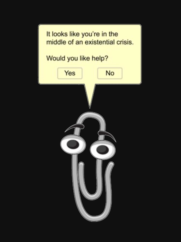 "Clippy " Essential T-Shirt for Sale by traicongquan | Redbubble