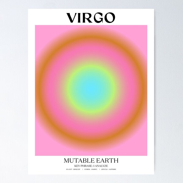 "Virgo Art Print" Poster for Sale by tiger-spirit | Redbubble
