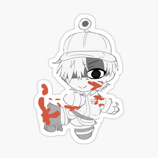 "Chibi Cells at Work White Blood Cell " Sticker for Sale by CherylKato ...