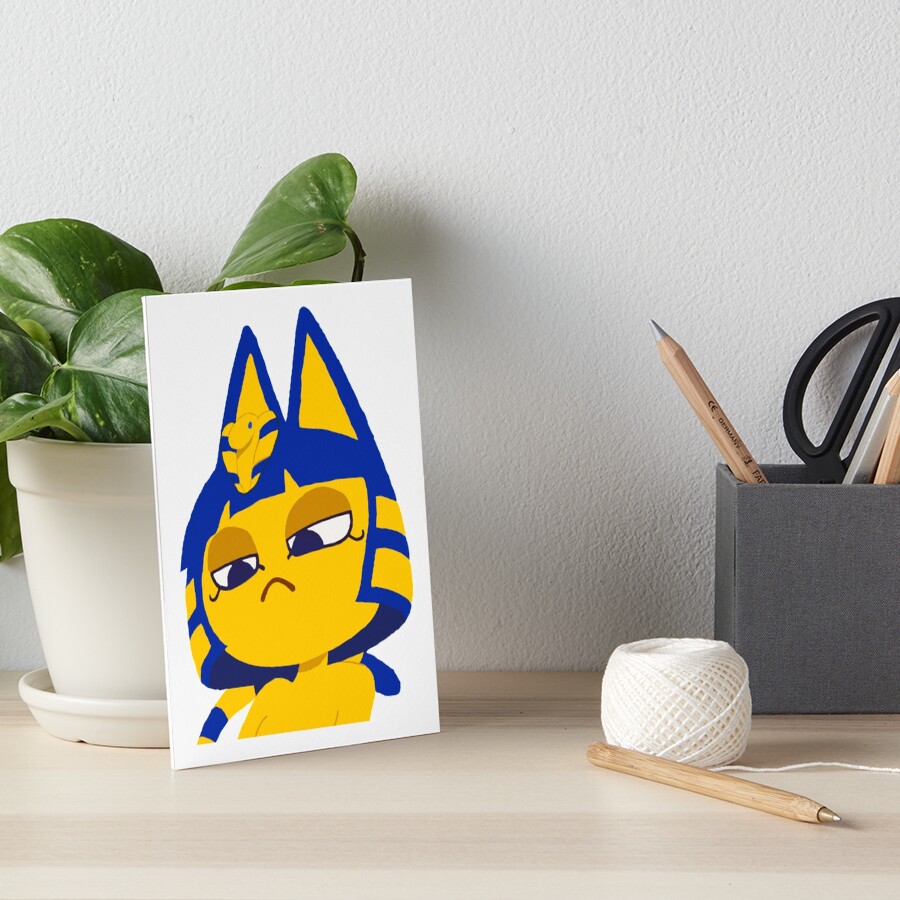 Impression rigide « Ankha // Ankha Zone // TikTok Trend & MEME ...