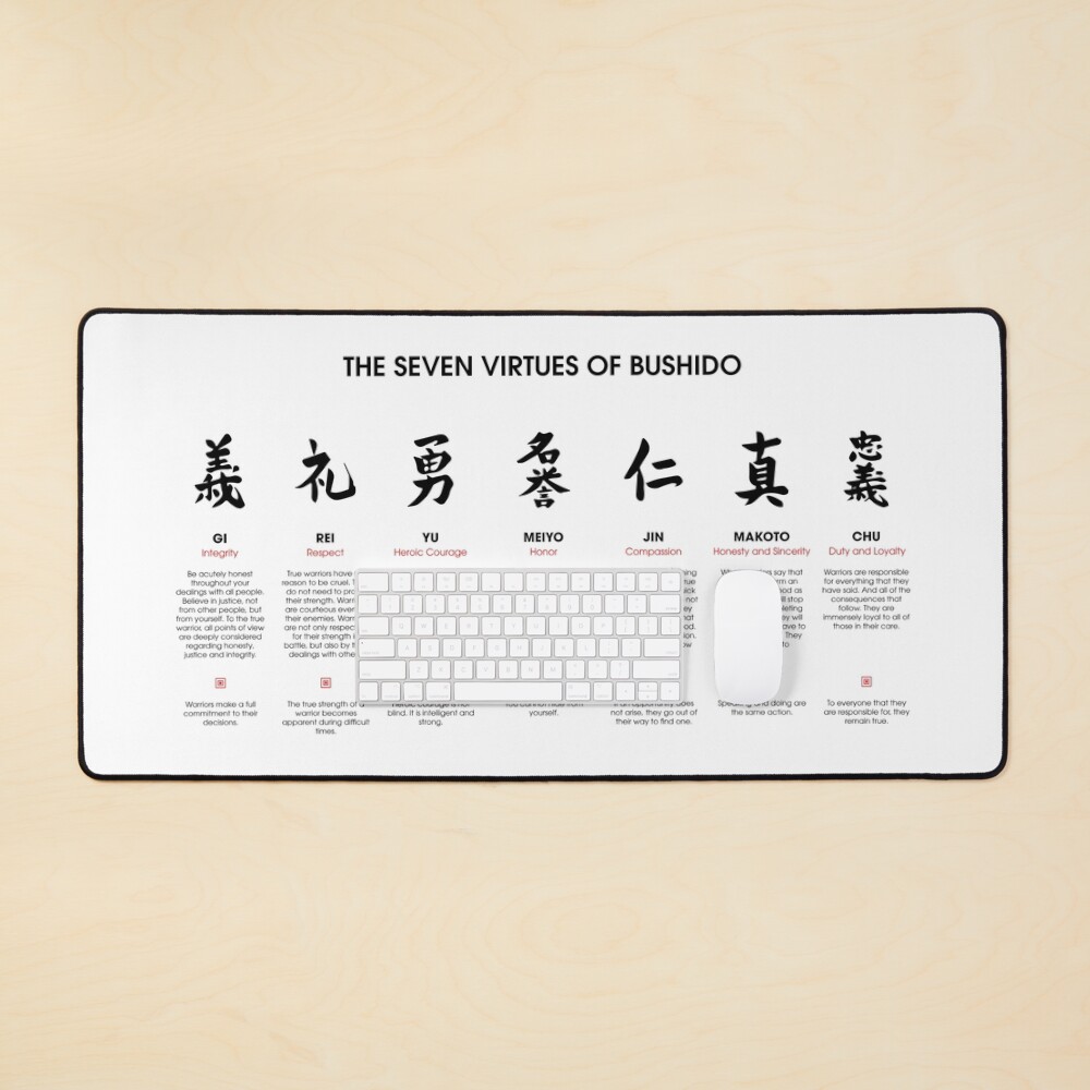 "The 7 Virtues of Bushido" Photographic Print for Sale by DCornel ...