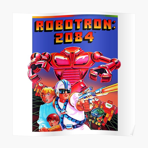 "Robotron - Retro Art" Poster for Sale by itsNev0 | Redbubble