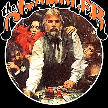 "American Singer Kenny Rogers Vintage The Gambler" Sticker for Sale by ...