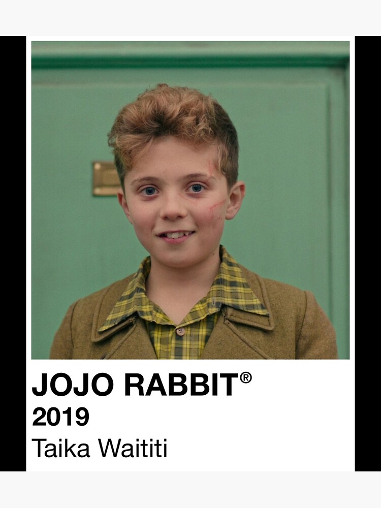 "Jojo Rabbit Pantone Sticker" Poster for Sale by ummetmar | Redbubble