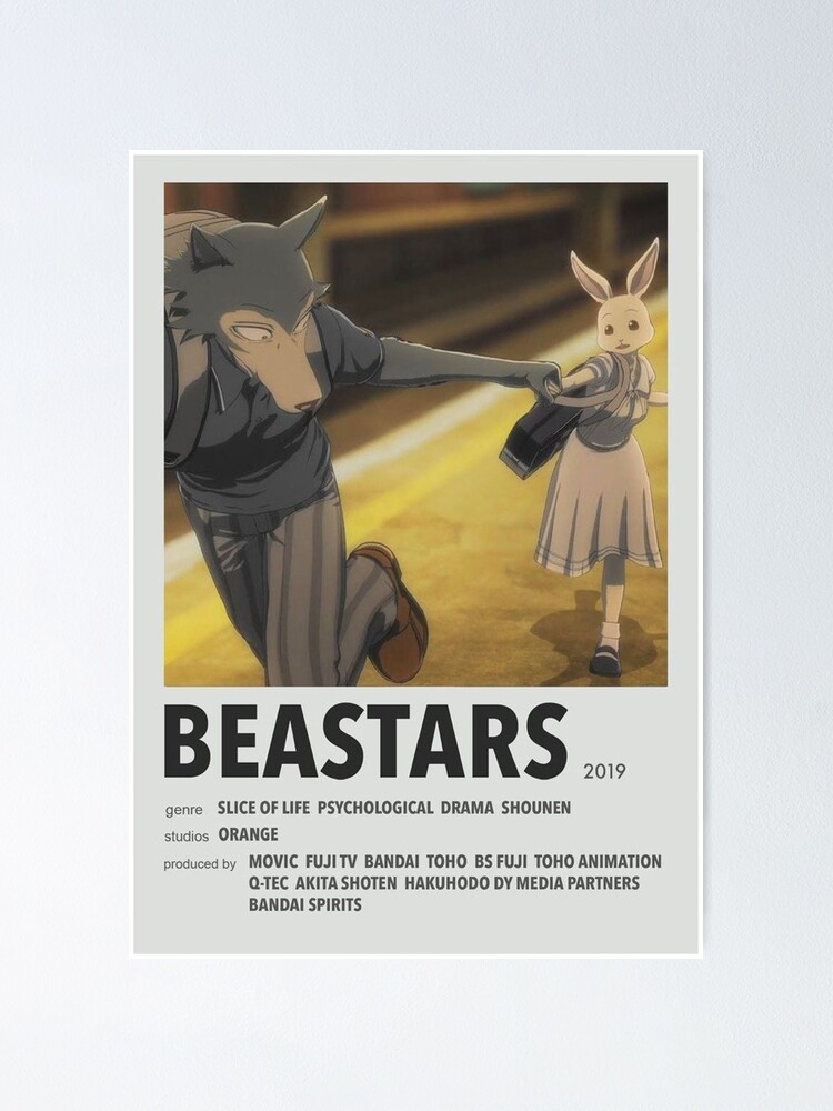"Beastars" Poster for Sale by MiikxCry | Redbubble