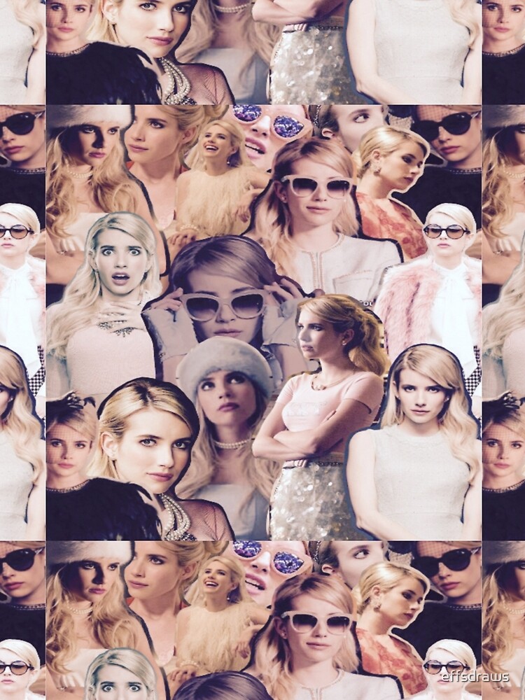 "Chanel Oberlin - Emma Roberts Collage" T-shirt for Sale by effsdraws ...