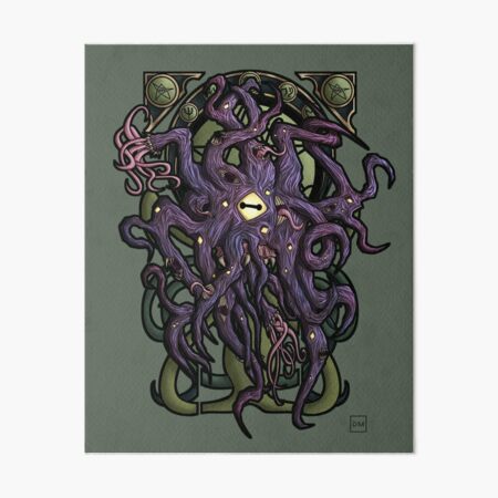 "Azathoth" Art Board Print by danielmarcoart | Redbubble
