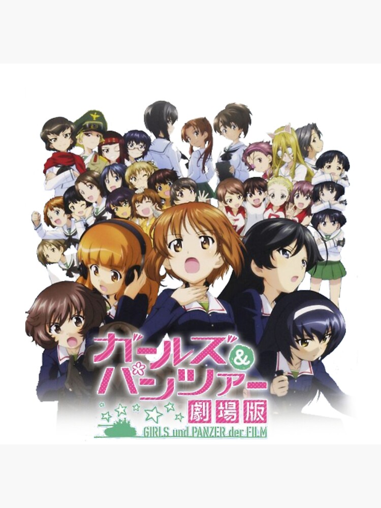 "Girls und Panzer - logo" Poster by MuffintheRabbit | Redbubble