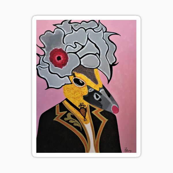 "Aglaea" Sticker for Sale by 7bon | Redbubble