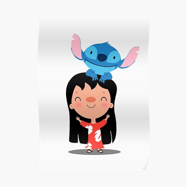 "Lilo & Stitch friends" Poster by mruburu | Redbubble