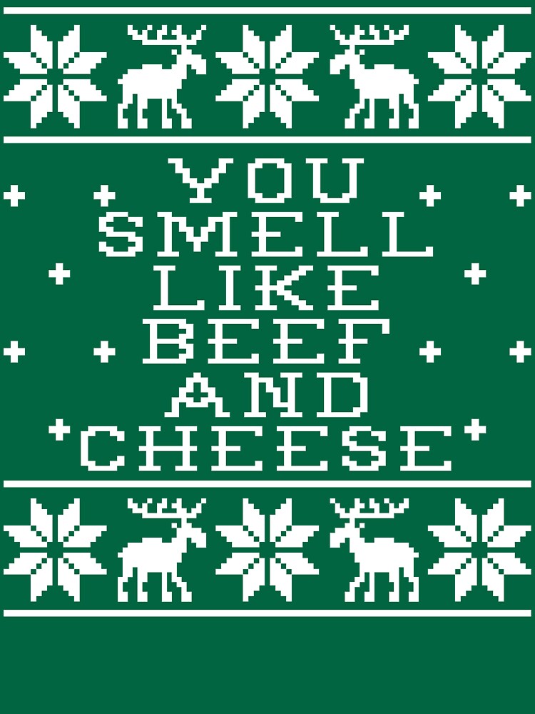 You Smell Like Beef And Cheese - Elf Movie Quote sold by Immediate ...