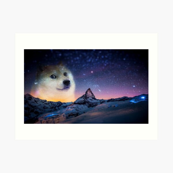 Doge Meme Art Prints | Redbubble