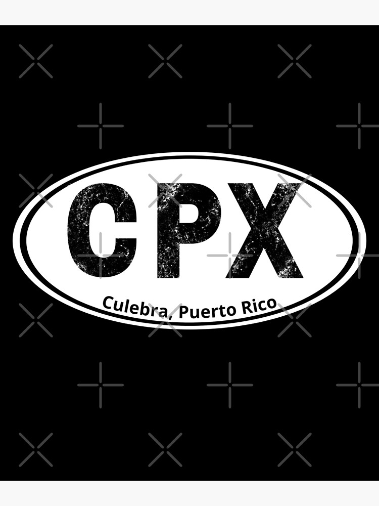 "Culebra, Puerto Rico Pride Call Letters" Poster for Sale by ...