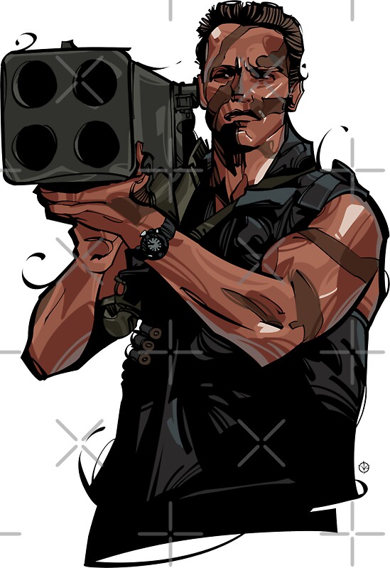Commando: Stickers | Redbubble