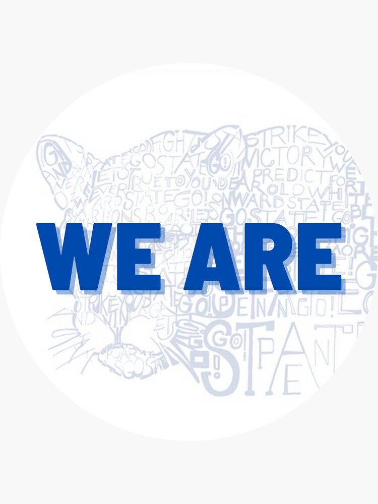 "We Are" Sticker for Sale by AshlynParrott | Redbubble
