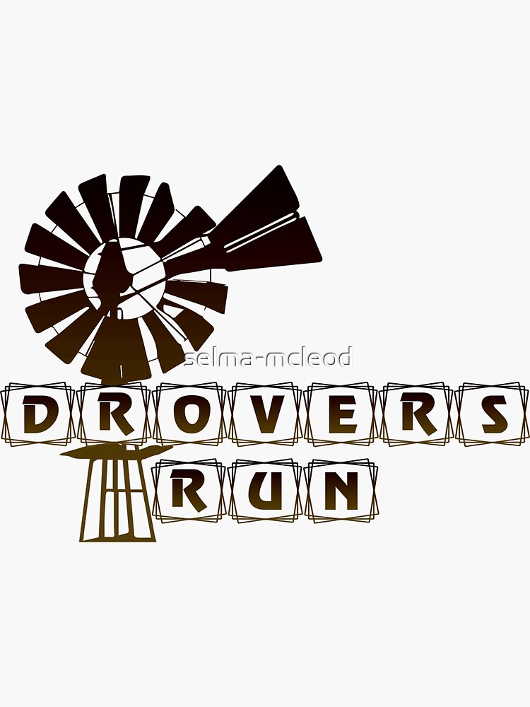 "Drovers Run 1" Sticker von selma-mcleod | Redbubble