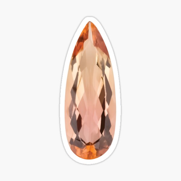"imperial topaz no.1 | Photo" Sticker for Sale by QueenofCarbon | Redbubble