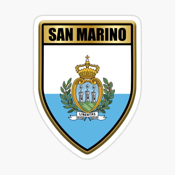 "SAN MARINO Phone Cases & Other Gifts (9)" Sticker for Sale by mpodger ...