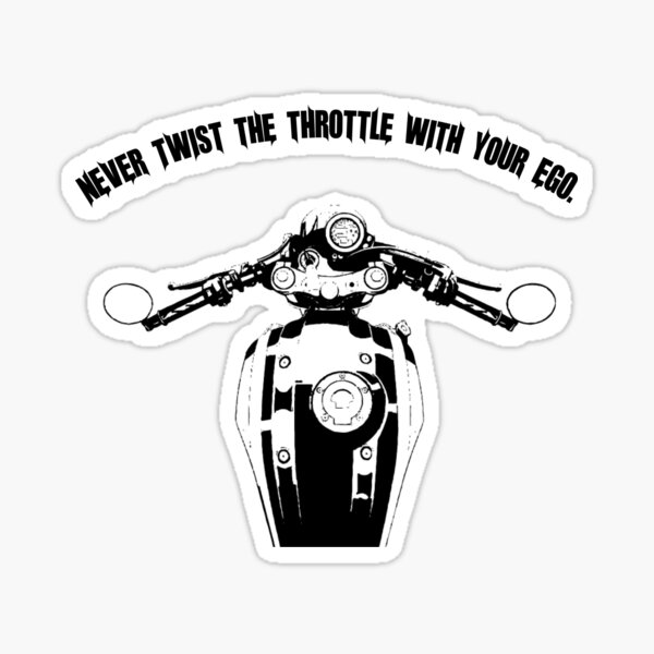 "Throttle" Sticker for Sale by P-aws | Redbubble