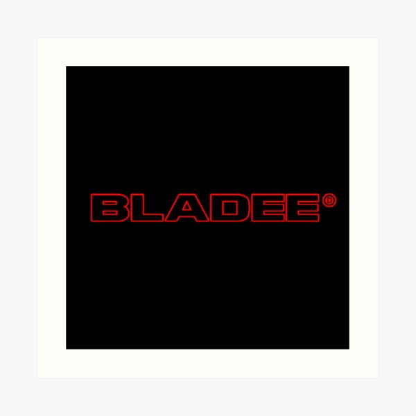 "BLADEE new logo drainmarked drain gang merch" Art Print for Sale by ...