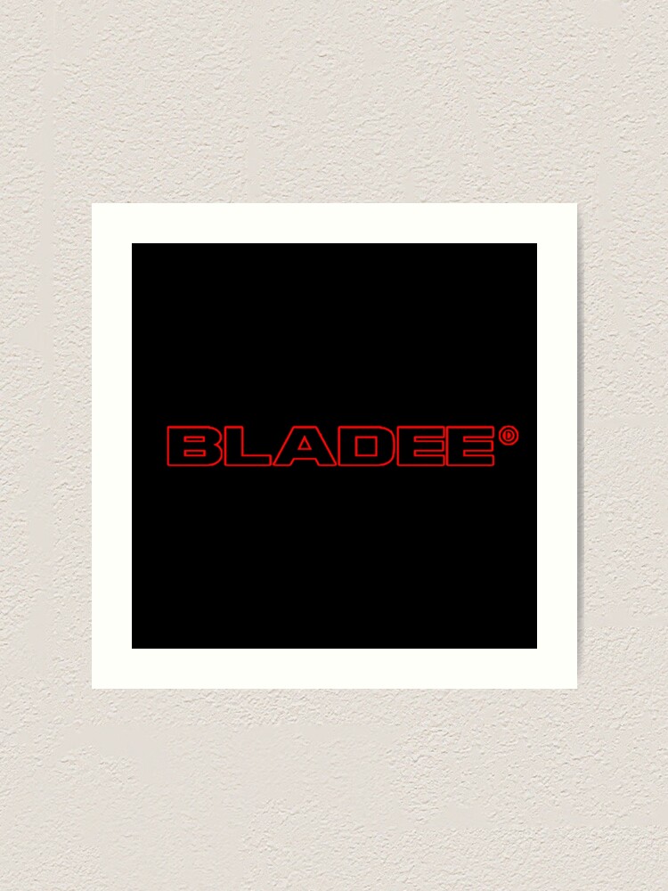 "BLADEE new logo drainmarked drain gang merch" Art Print for Sale by ...