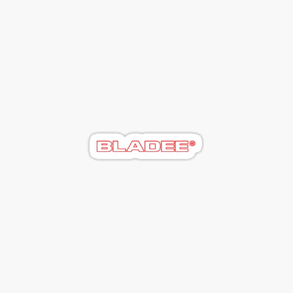 "BLADEE new logo drainmarked drain gang merch" Sticker for Sale by ...