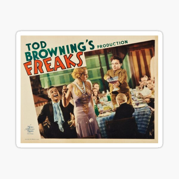 "Freaks" Sticker for Sale by CrazyVisions | Redbubble