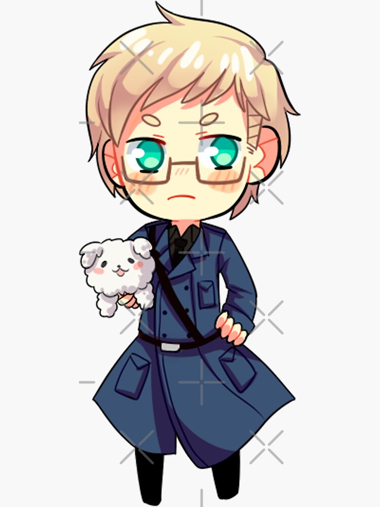 "Sweden - Hetalia" Sticker by orozqiyo | Redbubble
