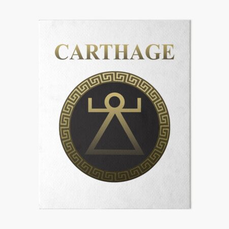"Ancient Carthage Symbol of Tanit " Art Board Print for Sale by ...