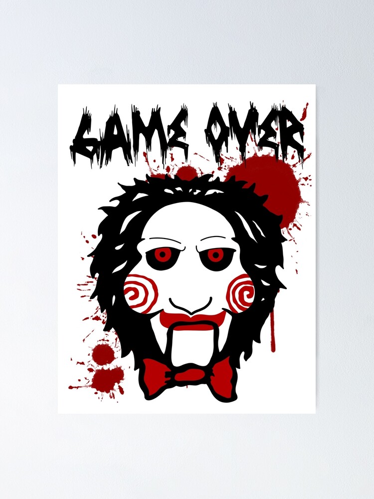"Billy Puppet Saw Jigsaw Inspired" Poster for Sale by addieixmarie ...