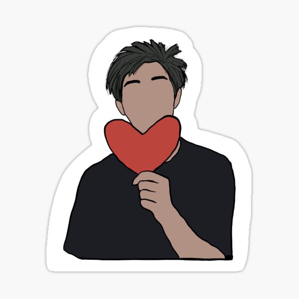 "RM " Sticker by anjali-m | Redbubble