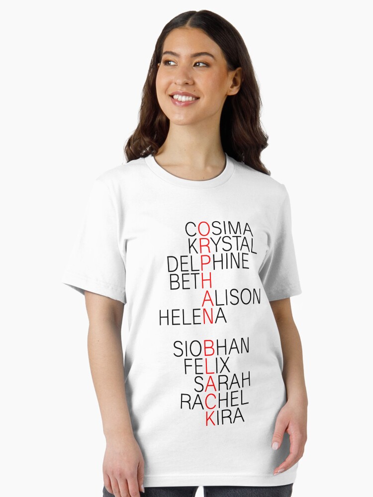 "Orphan Black - names" Essential T-Shirt for Sale by shadoboxer | Redbubble