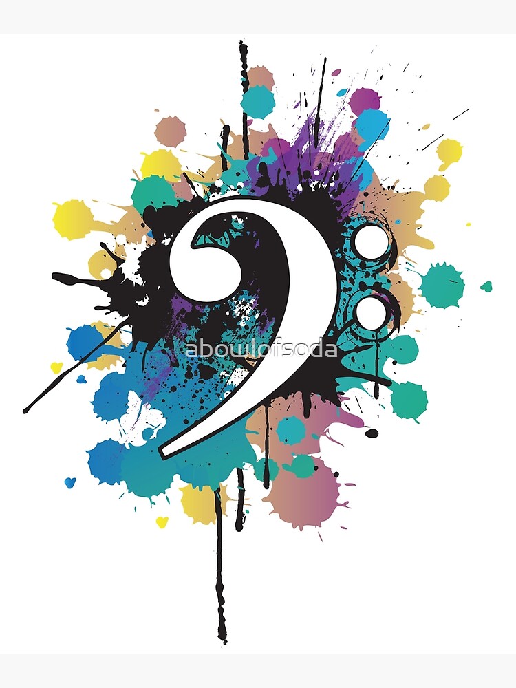 Bass Clef Painting