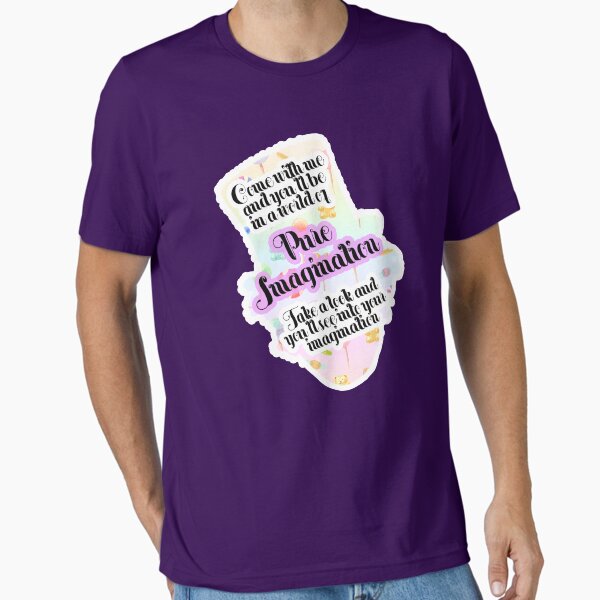 "Pure Imagination Sticker" Essential T-Shirt for Sale by dev11588 ...