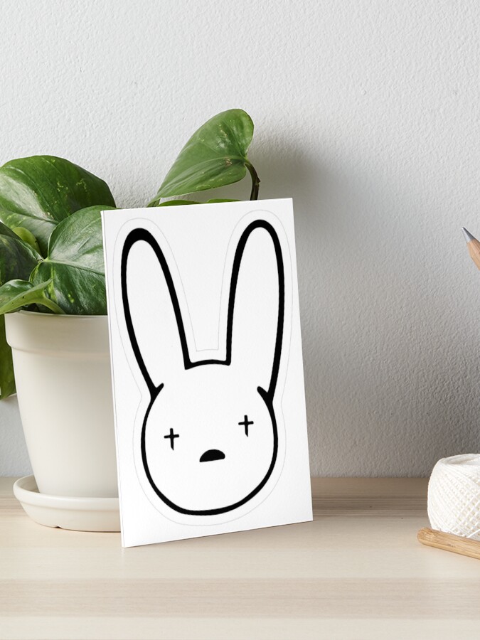 "Best Quality Bad Bunny Sticker - Bad Bunny Logo Decal x100PRE Sticker ...