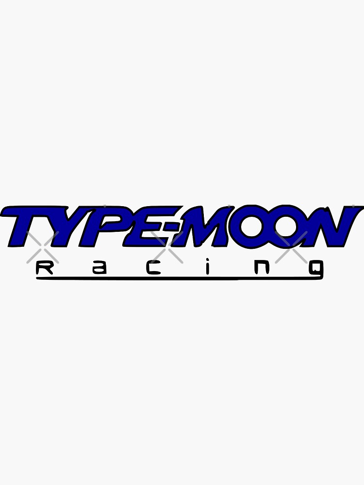 "Goodsmile Racing - Type Moon Racing (Blue)" Sticker for Sale by ...
