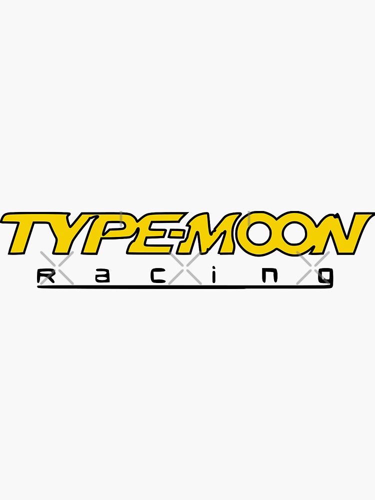 "Goodsmile Racing - Type Moon Racing (Yellow)" Sticker for Sale by ...
