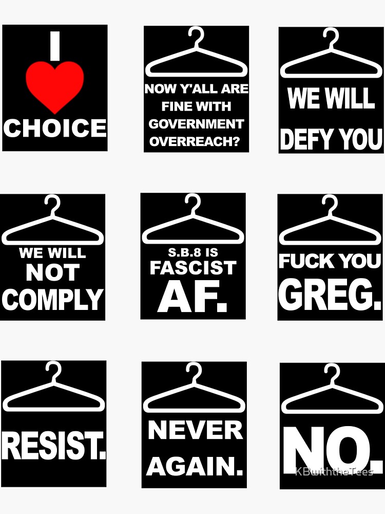 "SB 8 Resistance Texas Sticker Multi-pack" Sticker for Sale by ...