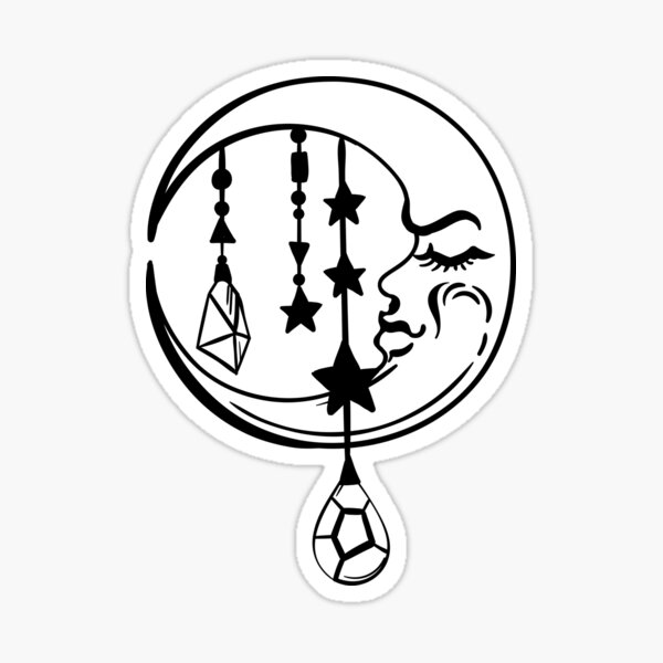 "Aesthetic Moon and Stars, Decorative Moon, Artistic Moon, Astronomy ...