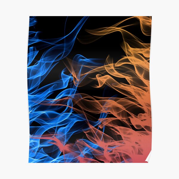 "Can Walk on Fire, black background Mask" Poster for Sale by MAGICPRUDAKT | Redbubble
