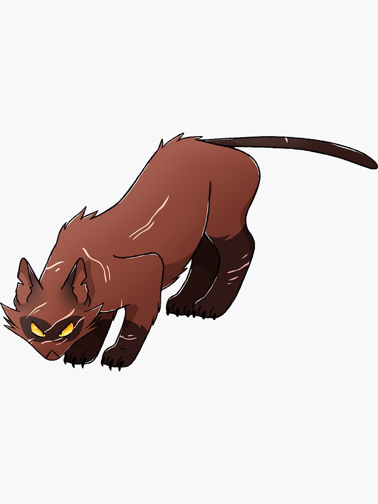 "Clawface" Sticker for Sale by lexissketches | Redbubble