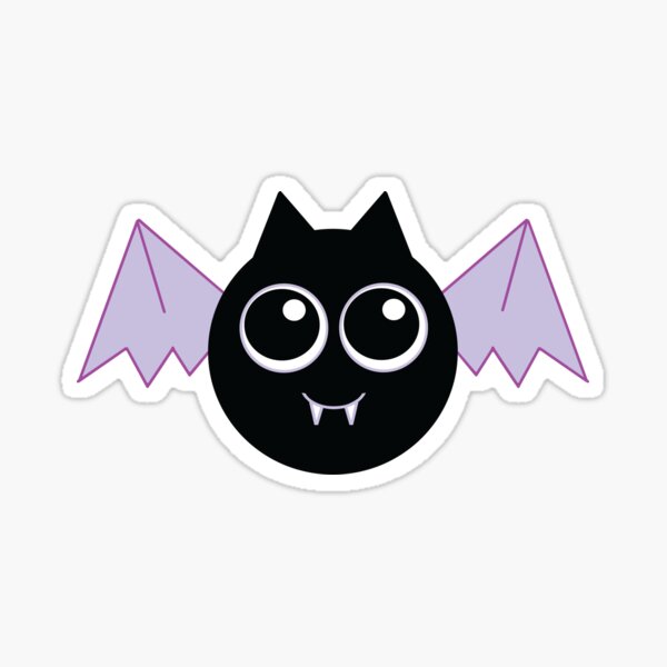 "Lil Cute Batty" Sticker for Sale by Beekitty | Redbubble
