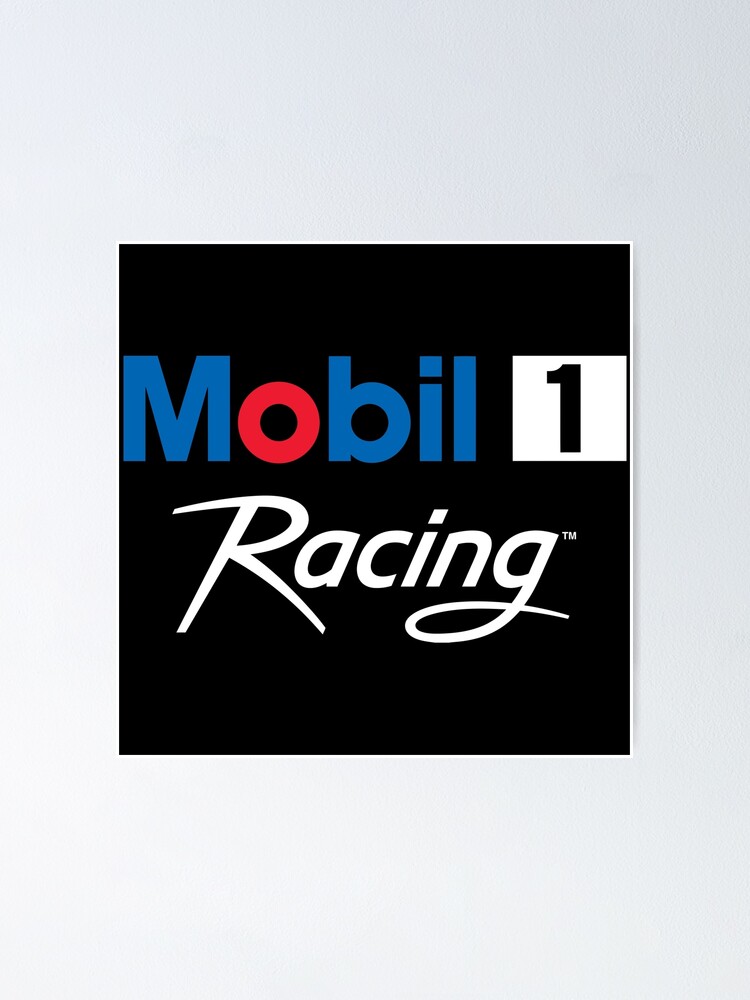 "MOBIL 1 Racing Logo" Poster for Sale by Lanjutlah | Redbubble