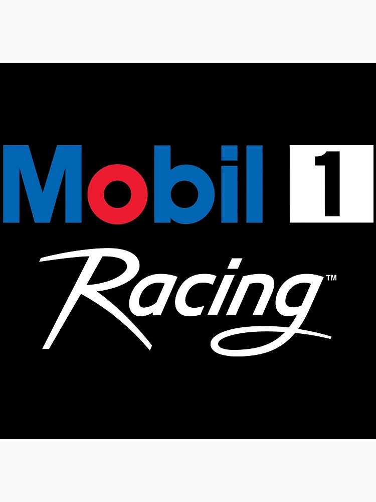 "MOBIL 1 Racing Logo Pocket" Poster for Sale by Lanjutlah | Redbubble