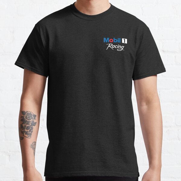"MOBIL 1 Racing Logo Pocket" T-shirt for Sale by Lanjutlah | Redbubble ...