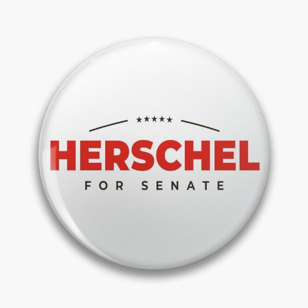 "Herschel Walker for Senate" Pin for Sale by mjdgop97 | Redbubble