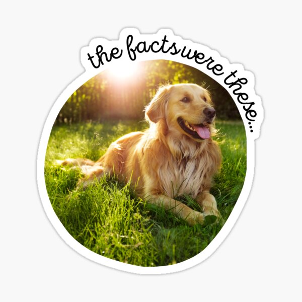 "The Facts Were These in Digby" Sticker for Sale by InkThinkArt | Redbubble