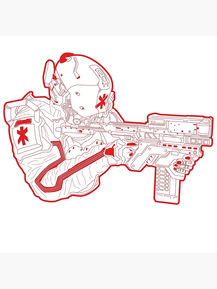 "Trauma Team Sticker" Art Print for Sale by FatsoLlamas2 | Redbubble