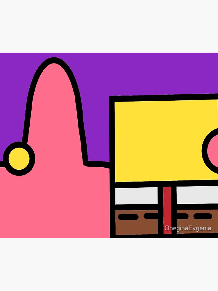 "Spongebob and Patrick" Poster for Sale by OneginaEvgenia | Redbubble