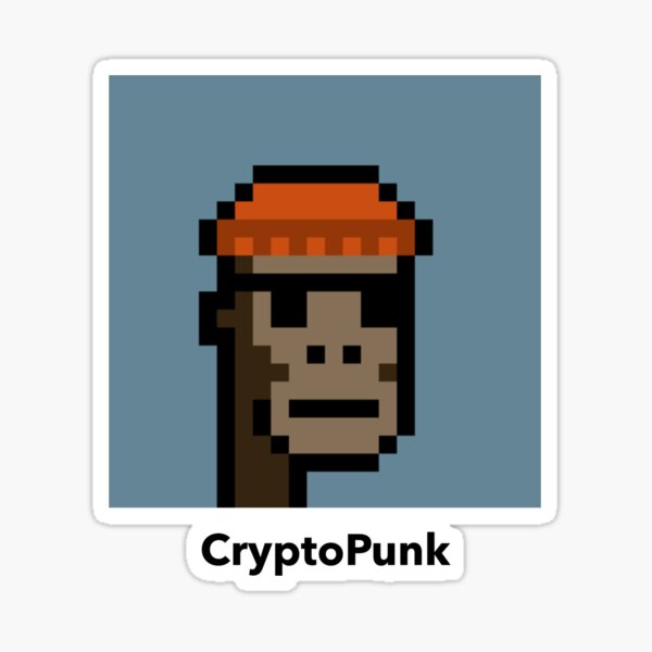 "CryptoPunks NFT" Sticker for Sale by CryptoPunksNFT | Redbubble